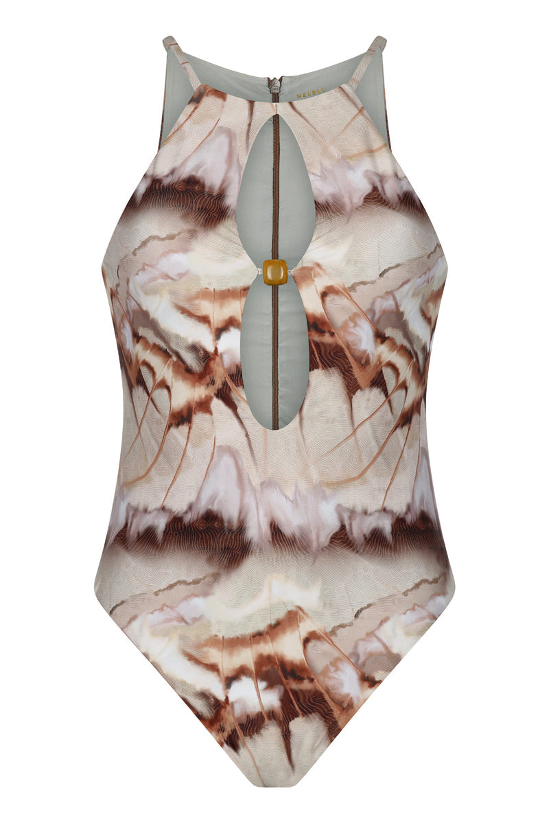 BOSQUE One Piece Print Cafe – Nelblu Swimwear